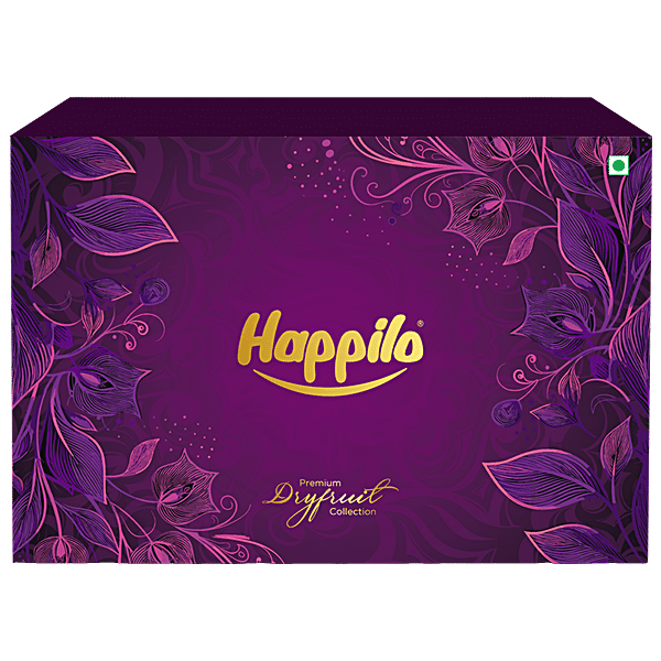 Buy Happilo Dry Fruits Celebrations Gift Box - Zefa Online at Best ...