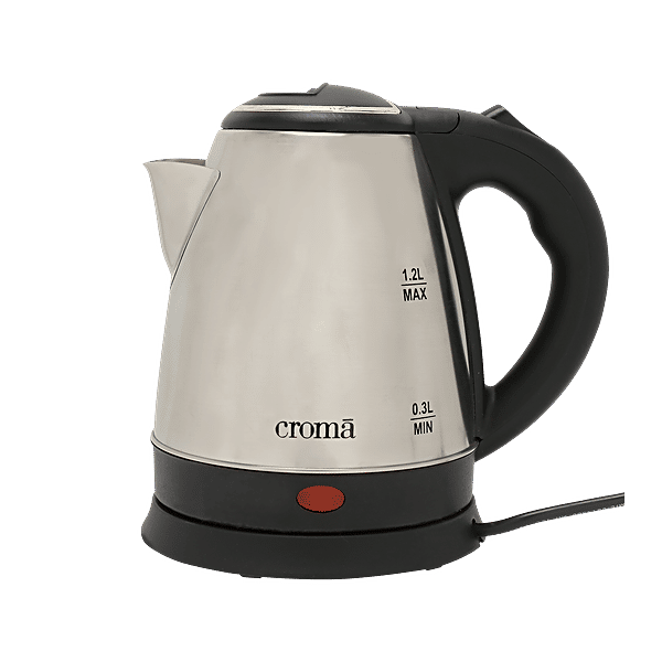 Buy Croma 1500 Watt 1.2 Litre Electric Kettle with Auto Shut Off ...