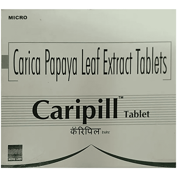 Buy Caripill Carica Papaya Leaf Extract Tablet Online at Best Price of ...