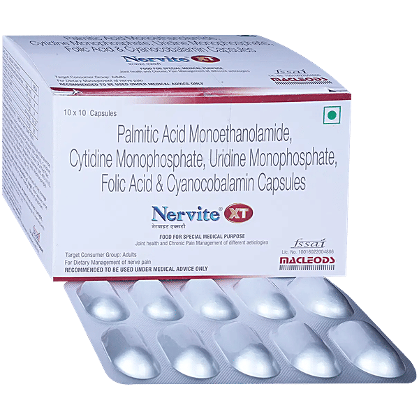 Buy Nervite XT Capsule Online at Best Price of Rs 330 - bigbasket