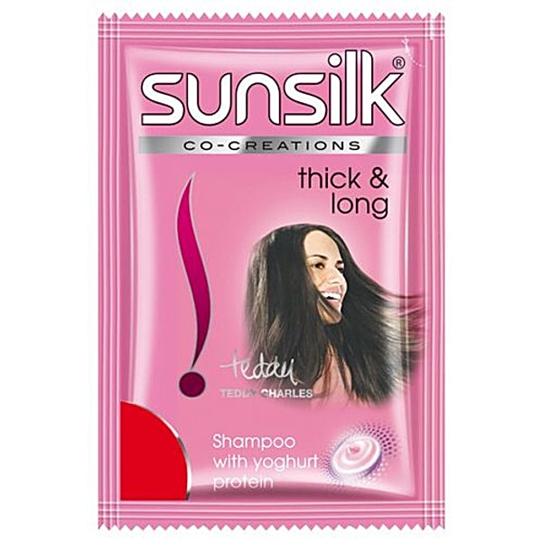 Buy Sunsilk Shampoo - Thick & Long Online at Best Price of Rs null ...