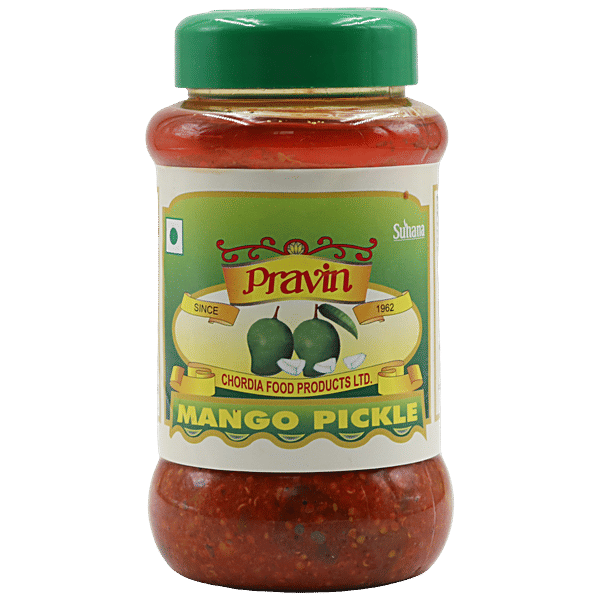 Buy Pravin Pickle Mango 350 Gm Jar Online at the Best Price of Rs 100 ...