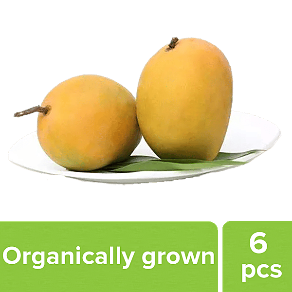Buy Fresho Mango Alphonso Ratnagiri Organic 6 Pcs Online At Best Price ...