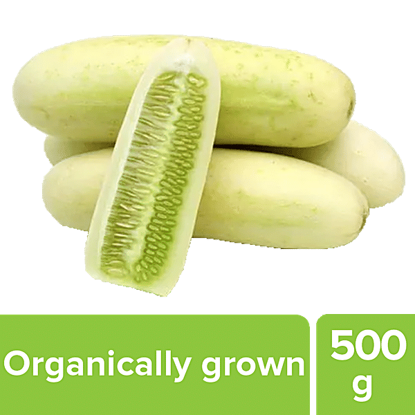 Buy Fresho Cucumber White Organically Grown 500 Gm Online at the Best ...
