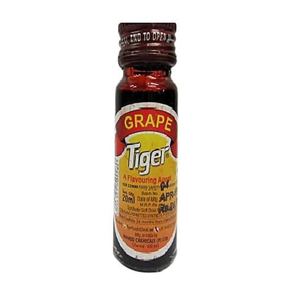 Buy Tiger A Flavouring Agent Grape 20 Ml Bottle Online at the Best ...