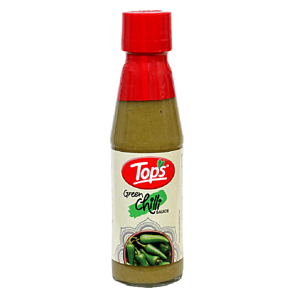 Buy Tops Sauce Green Chilli 200 Gm Bottle Online at the Best Price of ...