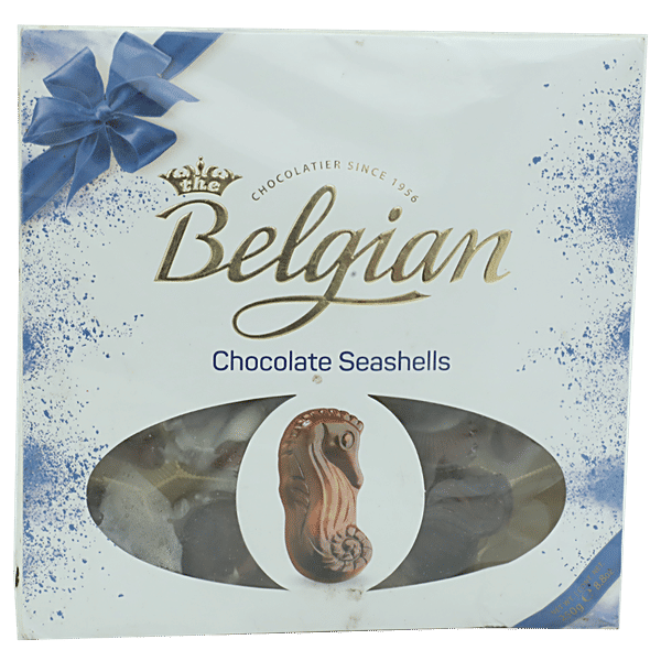 Buy The Belgian Chocolate Seashells 250 Gm Carton Online At Best Price ...