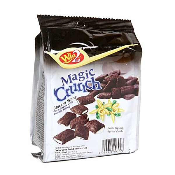 Buy Magic Crunch Black Vs White Corn Snack With Vanilla Filling 1 Pc ...