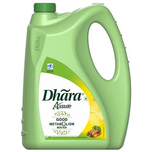 Buy Dhara Refined Vegetable Oil 5 Ltr Can Online at the Best Price of ...