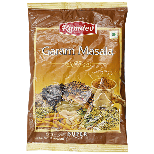 Buy Ramdev Powder Garam Masala 100 Gm Pouch Online at the Best Price of ...