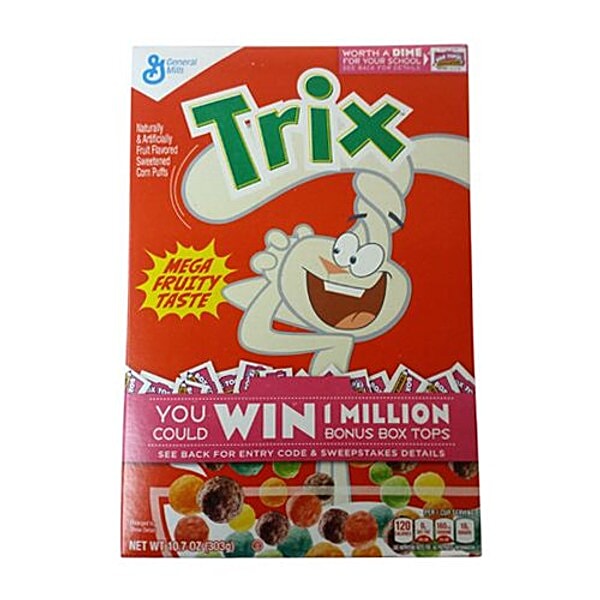 Buy General Mills Cereal Trix Fruit Flavor 303 Gm Carton Online at the ...