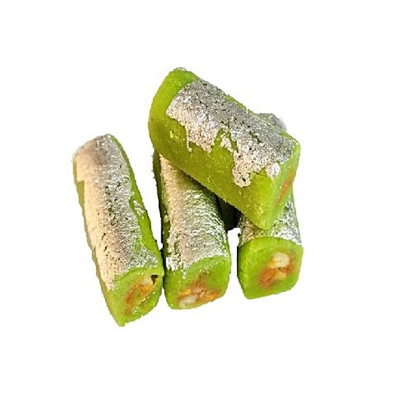 Buy Khalsa Sweets Sweets Kaju Pista Roll 500 Gm Online at the Best ...