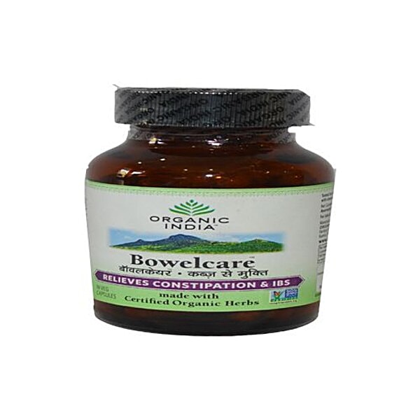 Buy Organic India Organic - Capsule-Bowelcare Online at Best Price of ...