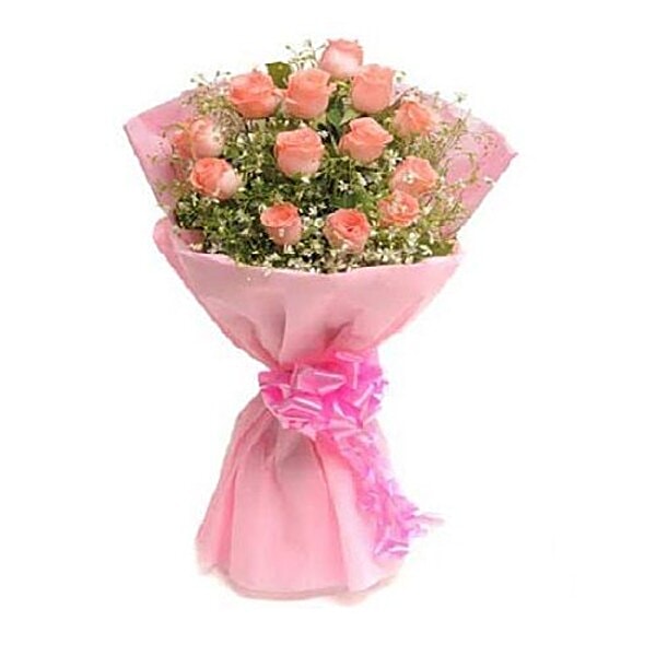 Buy Shanthi Flowers Flower Bouquet - Pink Perfection 1 pc Online at ...