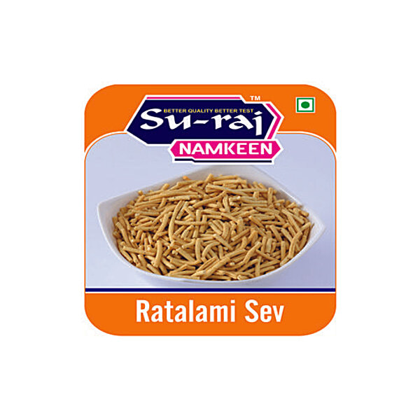 Buy Su Raj Namkeen Namkeen Ratlami Sev 1 Kg Packet Online at the Best Price of Rs null - bigbasket