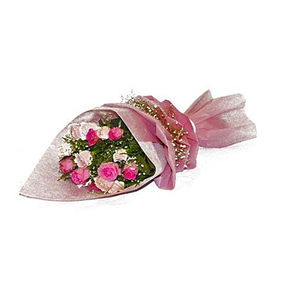 Buy Blooms And Bouquets Matunga Flower Bouquet Powered By Pink 1 Pc ...