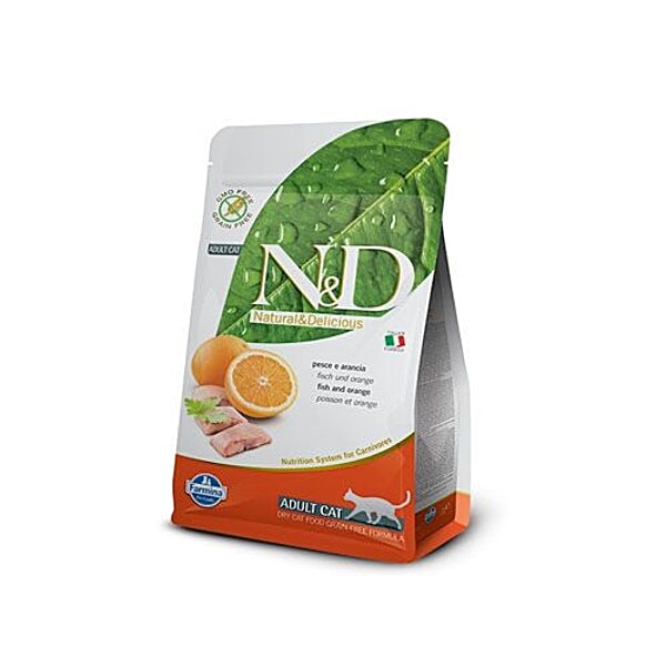Buy N&D Cat Grain Free Ultrapremium - Fish Adult Online at Best Price ...