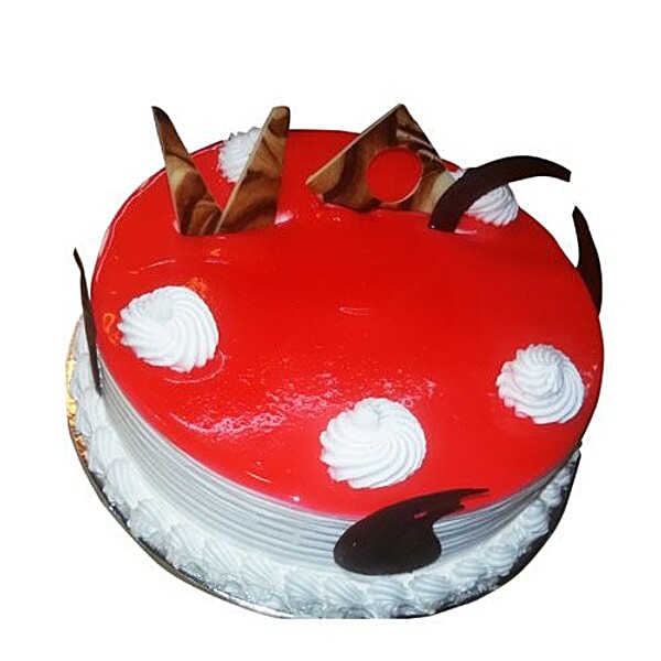 Buy Midas Touch Fresh Cake - Strawberry 500 gm Online at Best Price. of ...