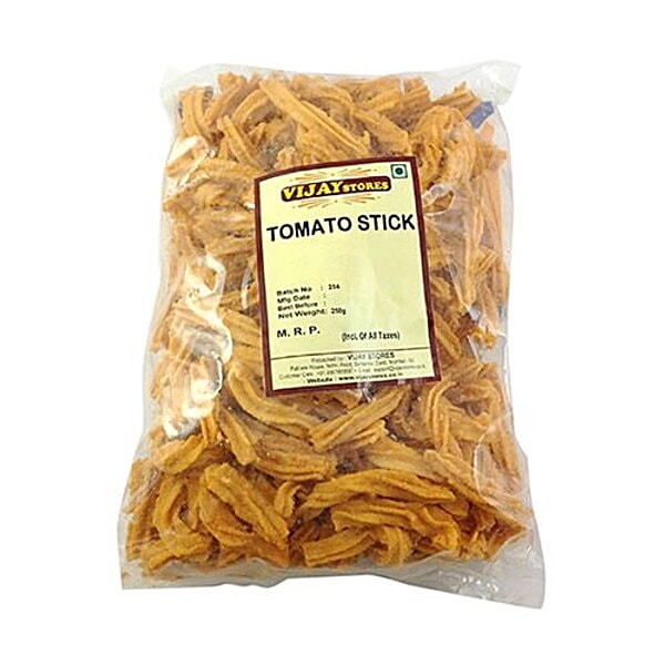 Buy vijay store Namkeen - Tomato Stick Online at Best Price of Rs null ...