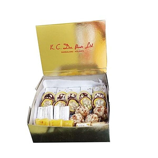 Buy KC Das Assorted Kaju Dry Fruit Sweets Pack 1 kg Online at Best ...