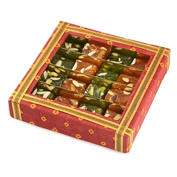 Buy IVY Mithass Sweets - Assorted Halwa, Designer Box Online at Best ...
