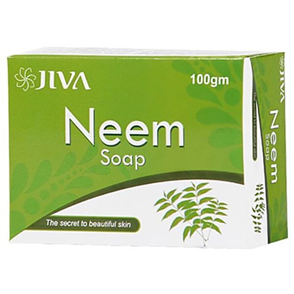 Buy Jiva Ayurveda Hyd Soap - Neem Soap Online at Best Price of Rs 30 ...
