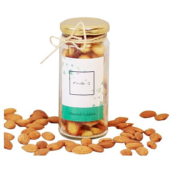 Buy MOs Cookies - Almond, Petite Jar Online at Best Price of Rs null ...