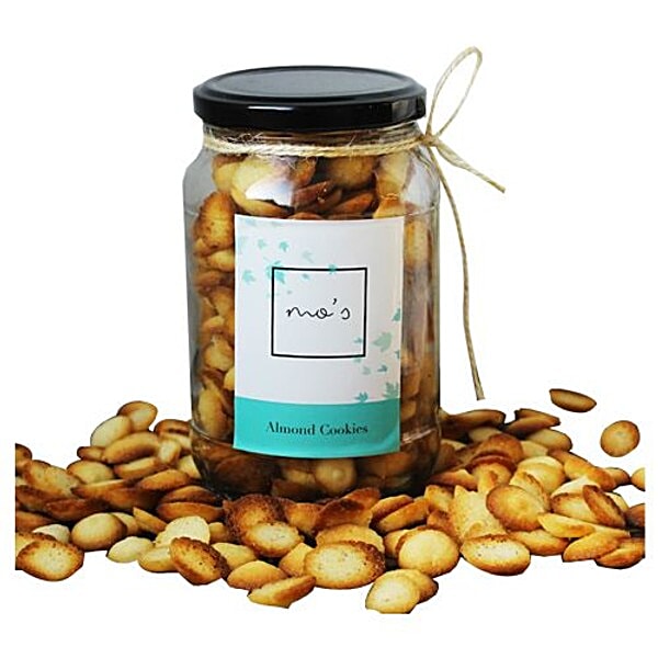 Buy MOs Cookies - Almond, Medium Jar Online at Best Price of Rs null ...