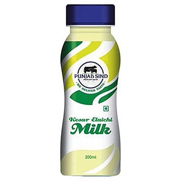 Buy PUNJAB SIND Flavoured Milk - Kesar Elachi Online at Best Price of ...