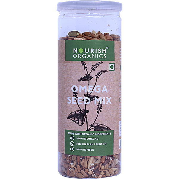 Buy Nourish Organics Omega Seed Mix Online at Best Price of Rs 250 ...