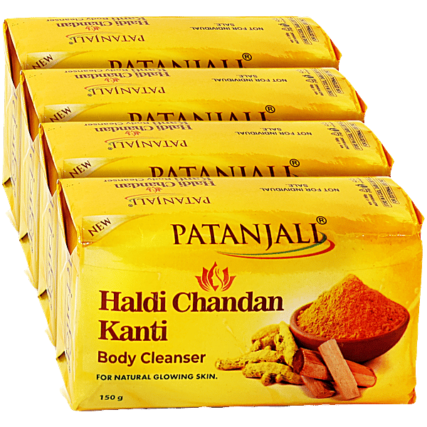 Buy Patanjali Haldi Chandan Kanti Body Cleanser Online at Best Price of ...