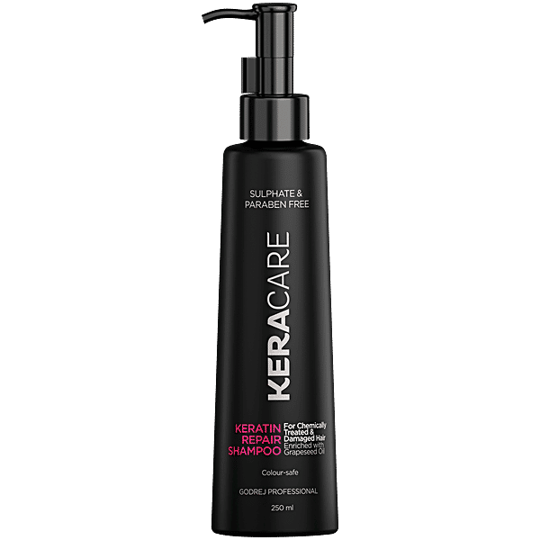 Buy Godrej Professional Keracare Keratin Repair Shampoo For Chemically Treated & Damaged Hair ...