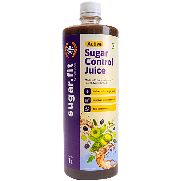 Buy Sugar.Fit Activ Sugar Control Juice With Karela Jamun Extract For ...