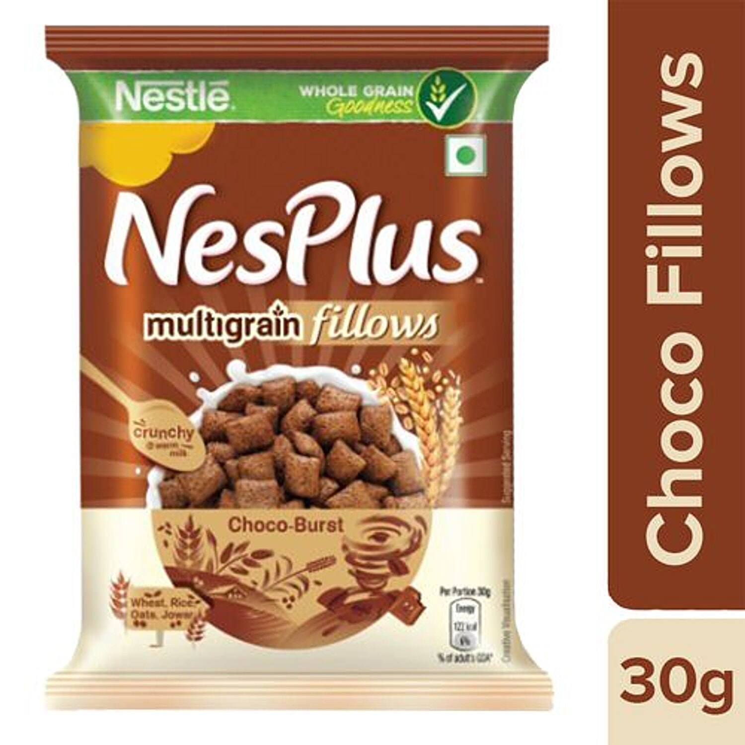 Buy Nestle NesPlus NesPlus Breakfast Cereal - Multigrain Fillows, Choco ...