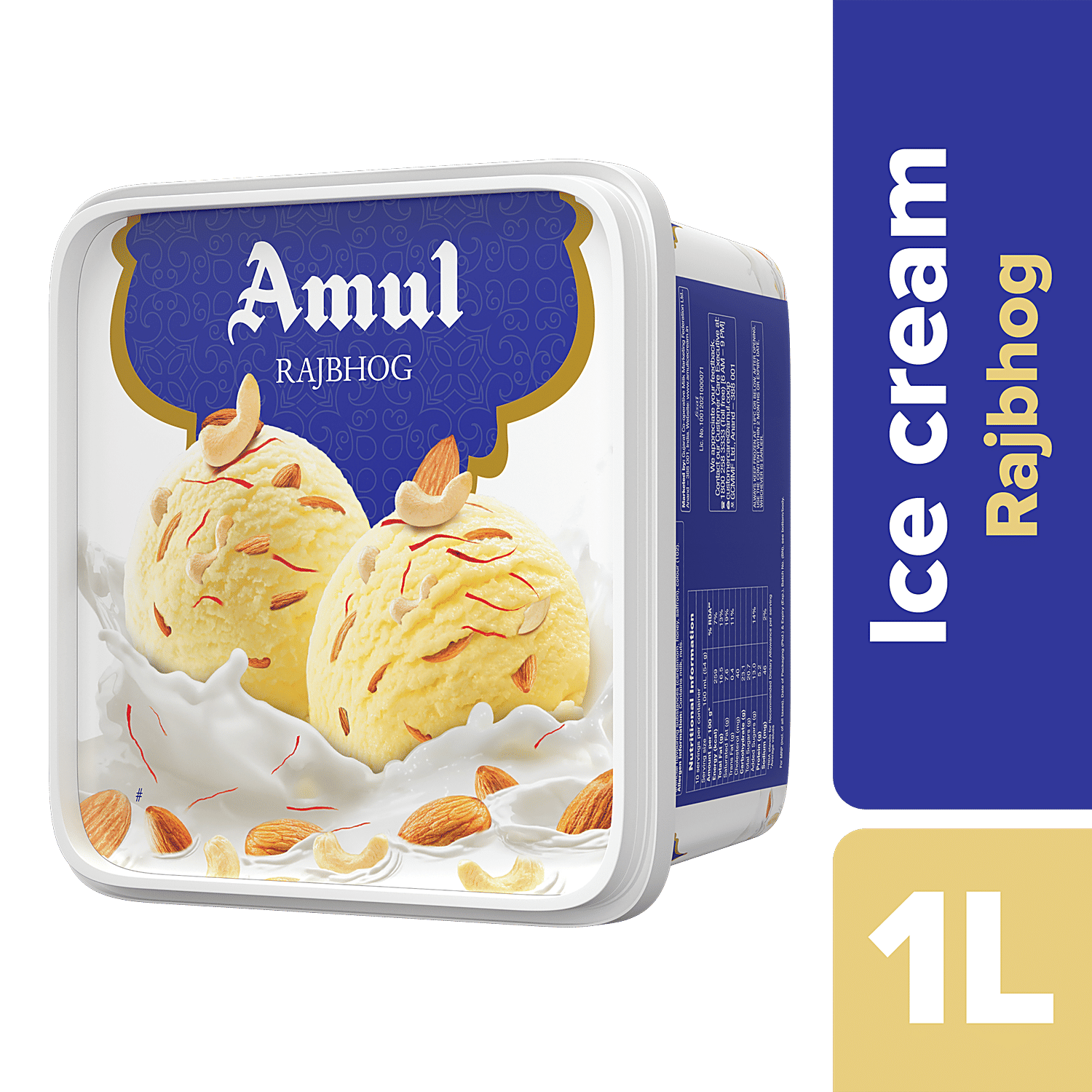 Amul Ice Cream Family Pack Price Amul Ice Cream, Vanilla Magic, 1