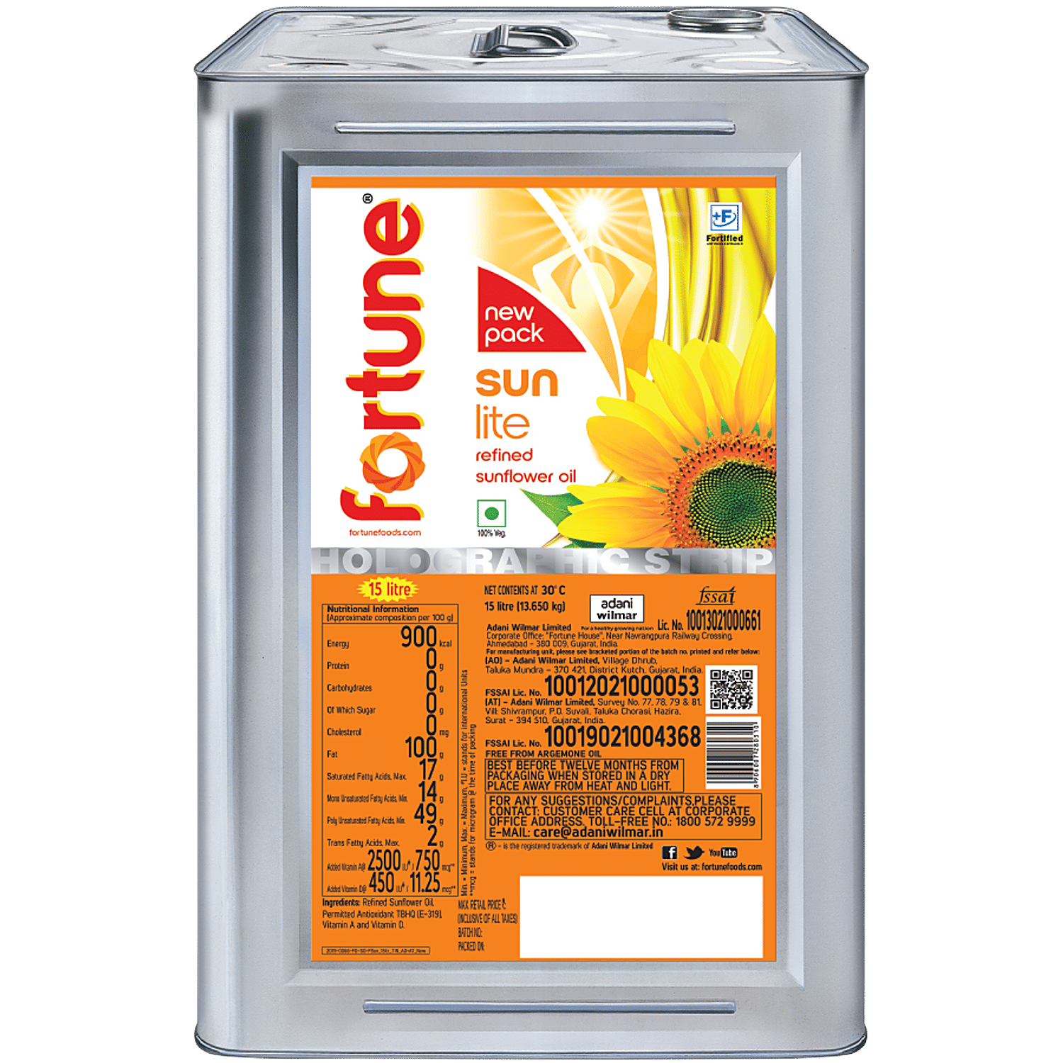 Fortune Oil 15 Kg