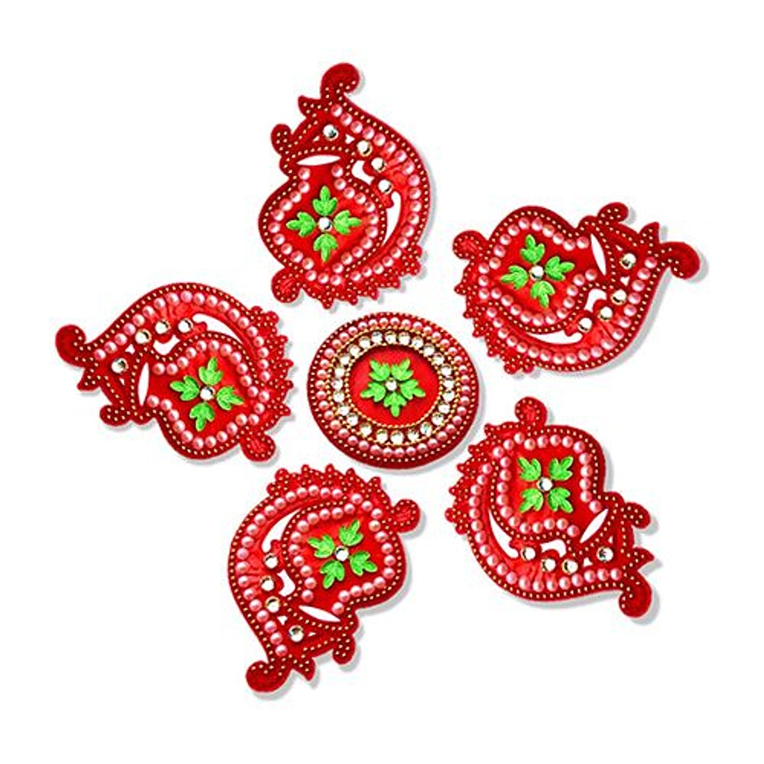 Kalash Design Rangoli