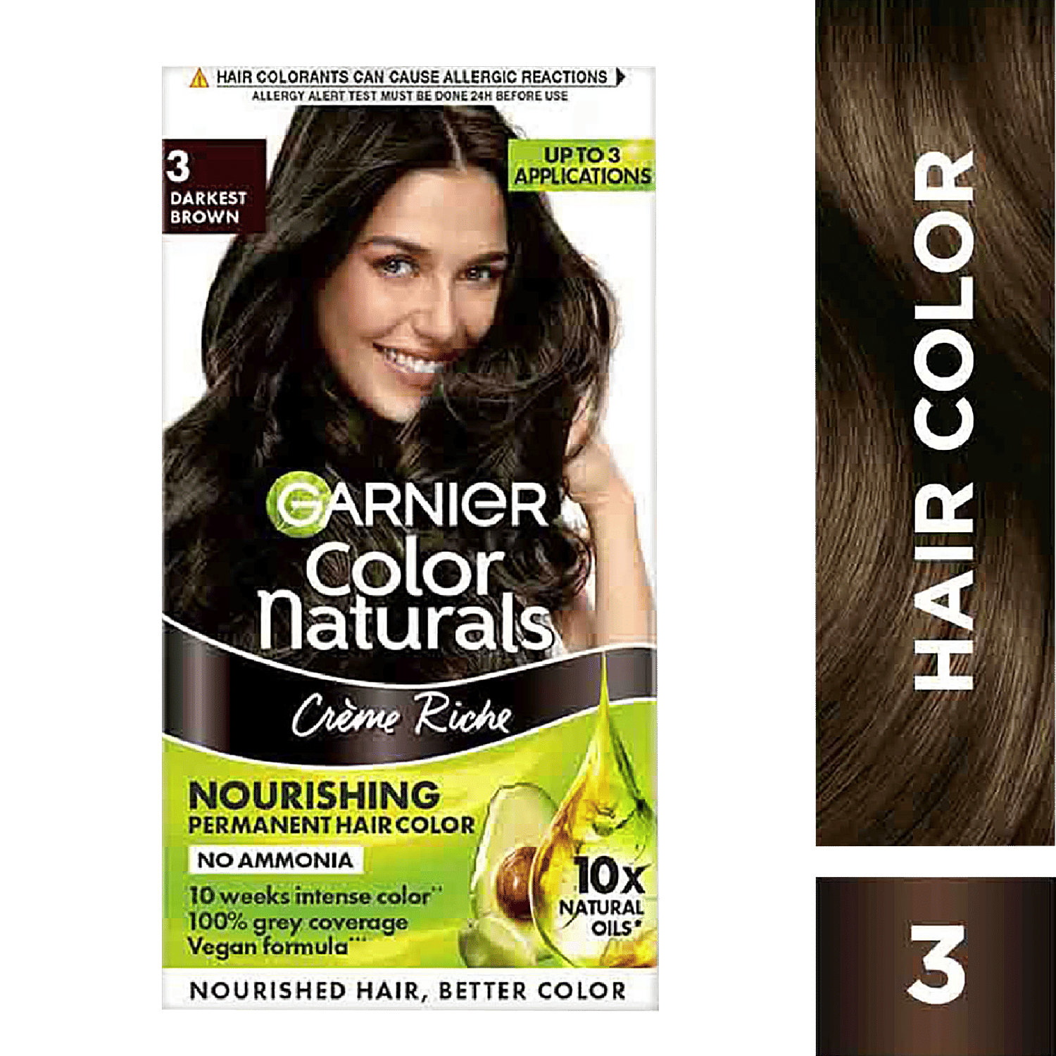 Garnier Models Indian GARNIER Color Naturals Creme Hair Colour