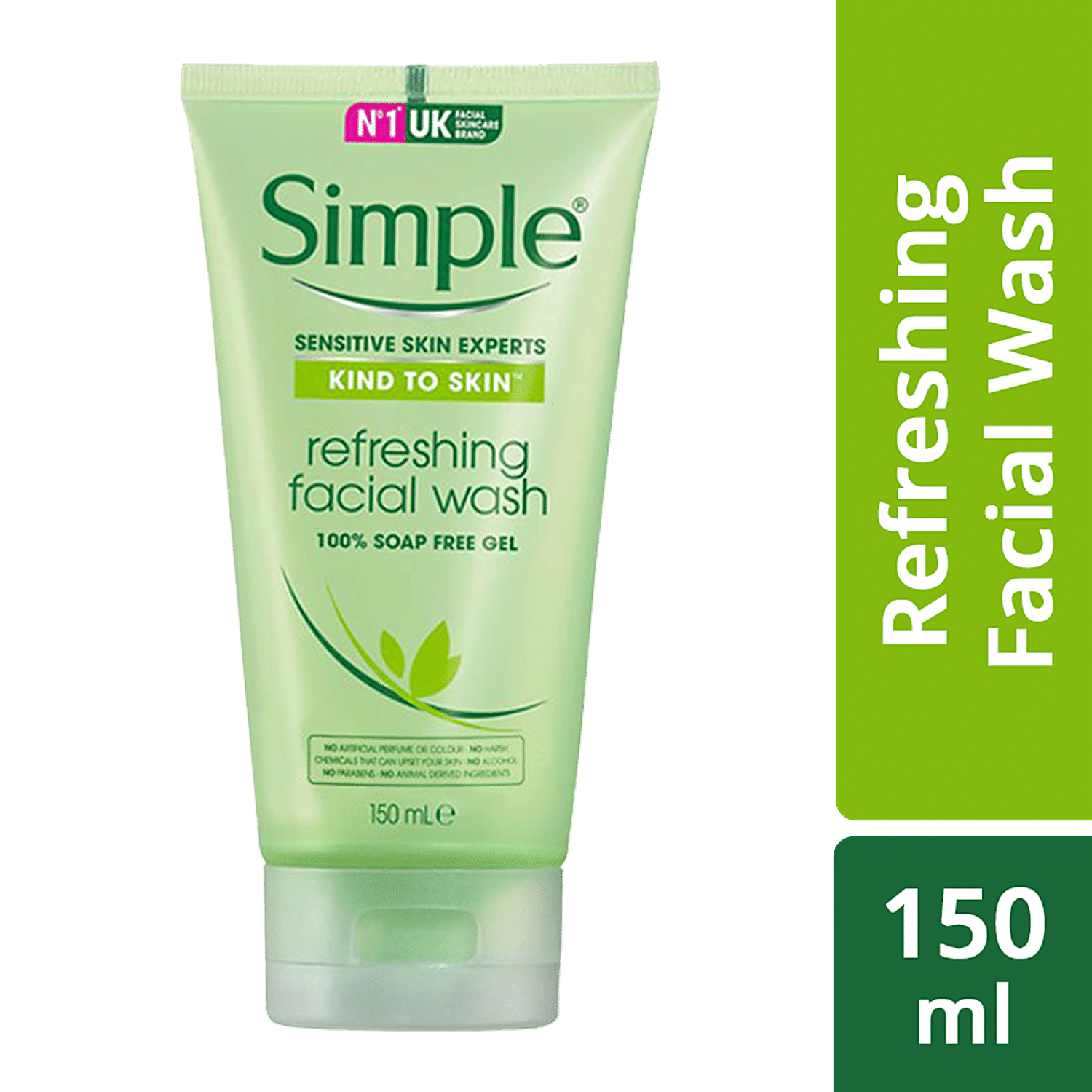 Buy Simple Kind To Skin Refreshing Facial Wash 150 Ml Face Wash And ...