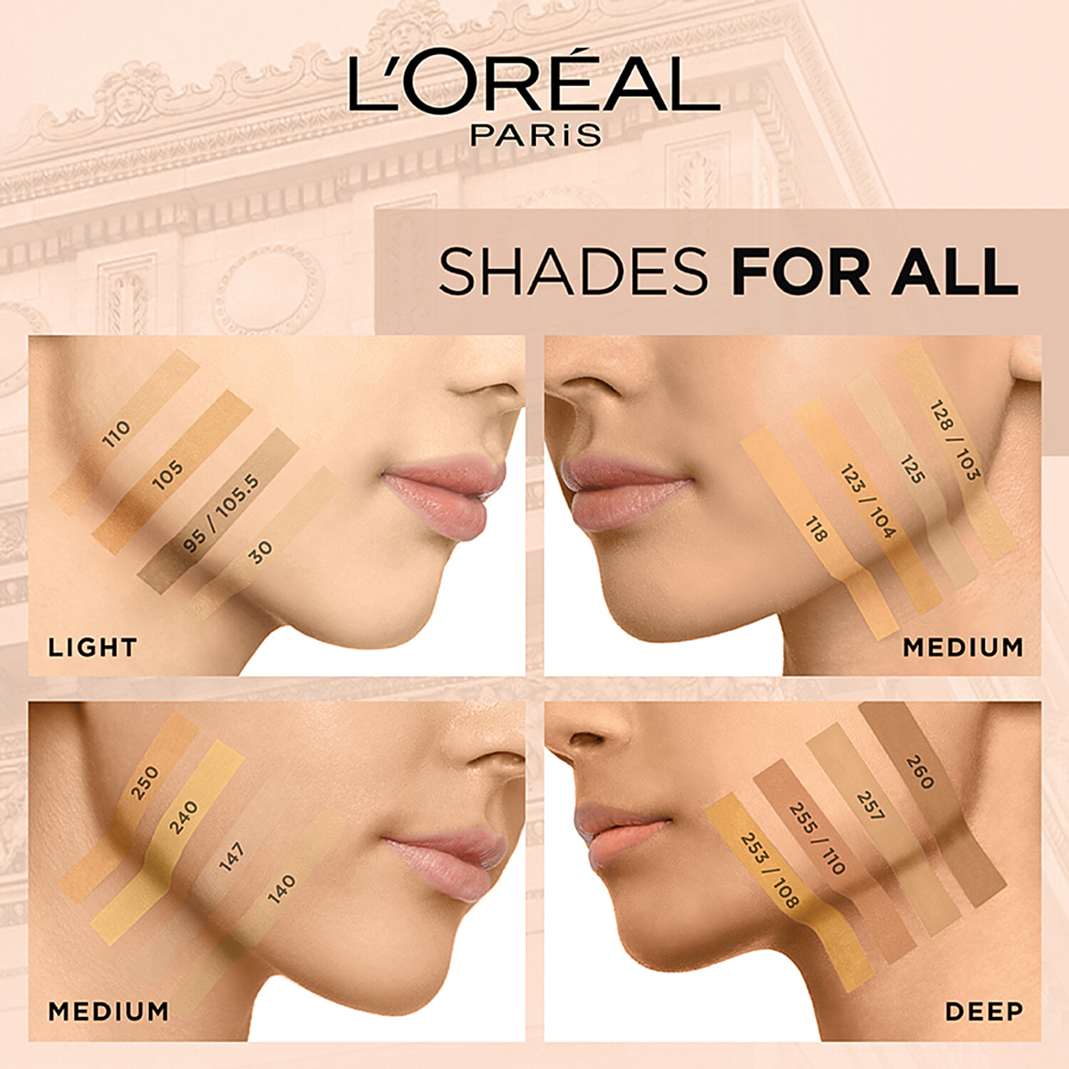 L Oreal Paris Infallible Liquid Foundation Shades Chart - Infoupdate.org