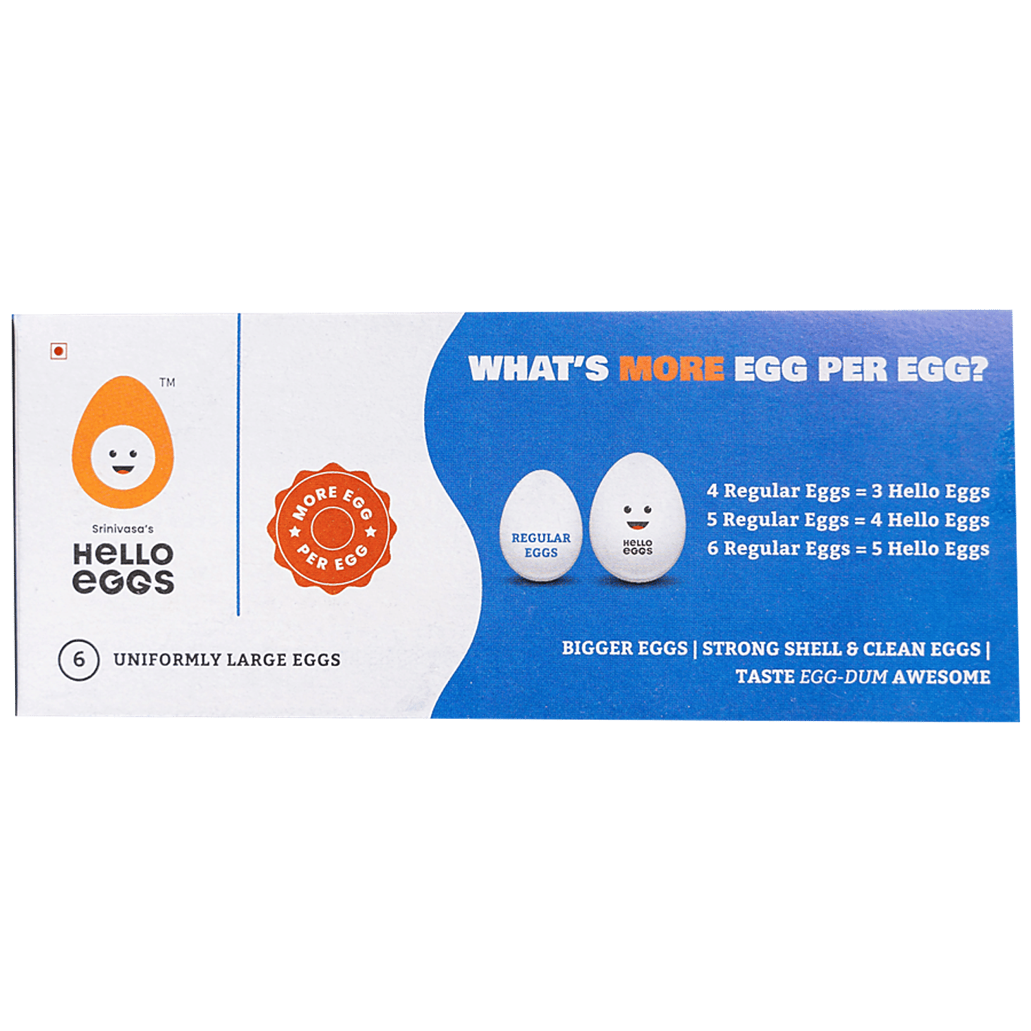 Hello Eggs White Eggs (18 Pieces) Price Buy Online At