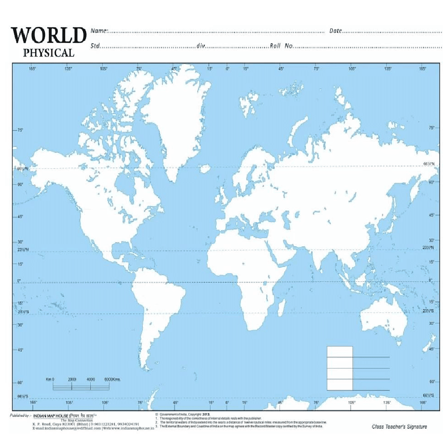 Printable World Physical Map Physical Map World: Over 90,837