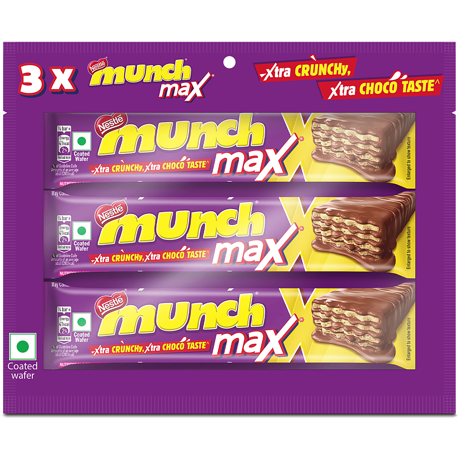 Nestle Munch Chocolate Nestle Munch Maha Crunchilicious Chocolate