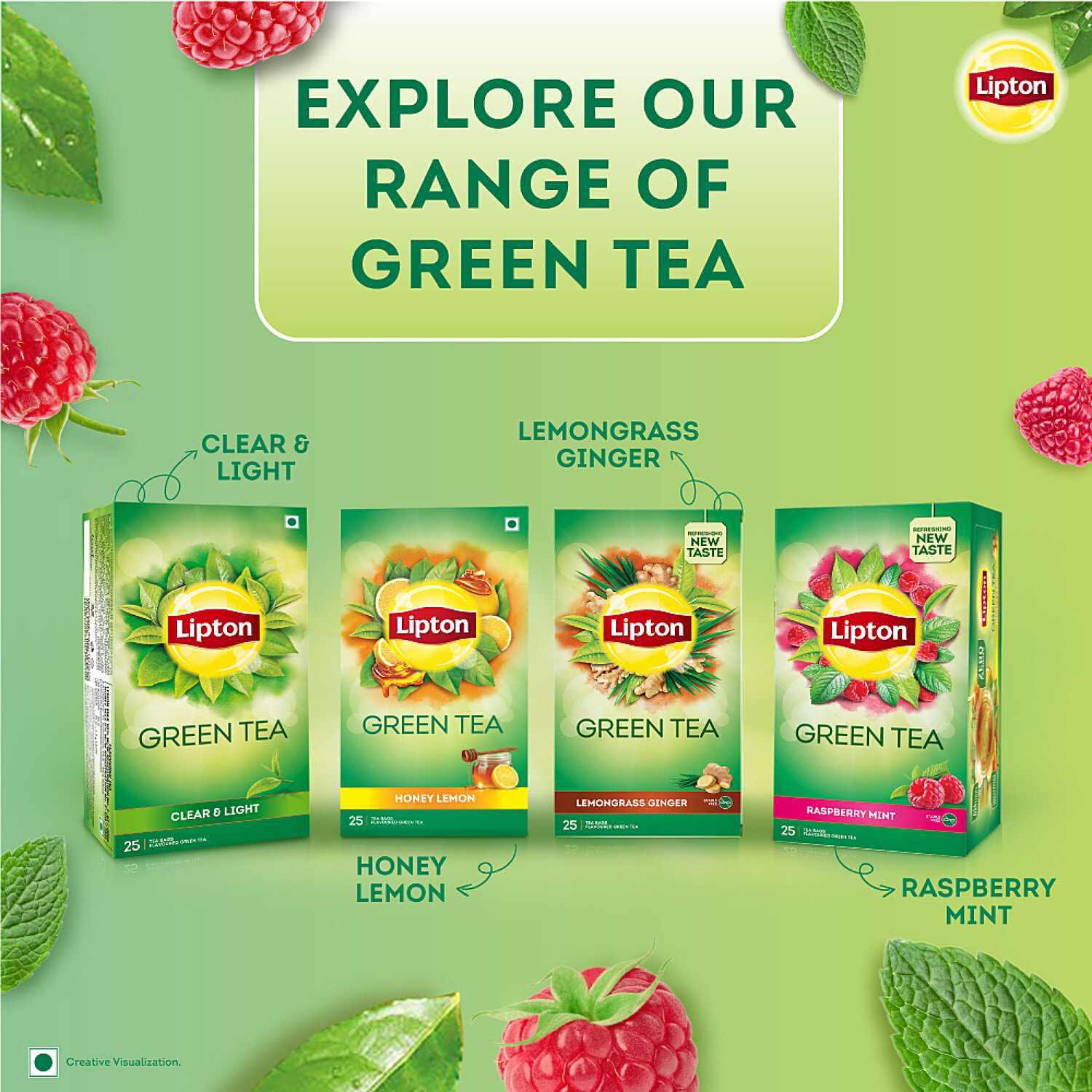 Lipton Green Tea Benefits Lipton Green Tea Bags, Orange Passionfruit