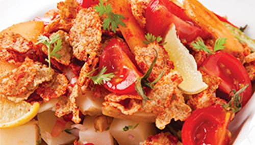 Potato Chat Salad With Kellogg's Special K Recipe: How to Make Potato ...