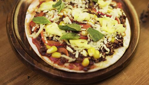 Black Rice Corn Pizza Recipe: How to Make Black Rice Corn Pizza Recipe ...