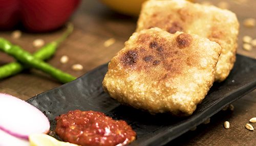 Tofu Pepper Squares Recipe: How to Make Tofu Pepper Squares Recipe ...